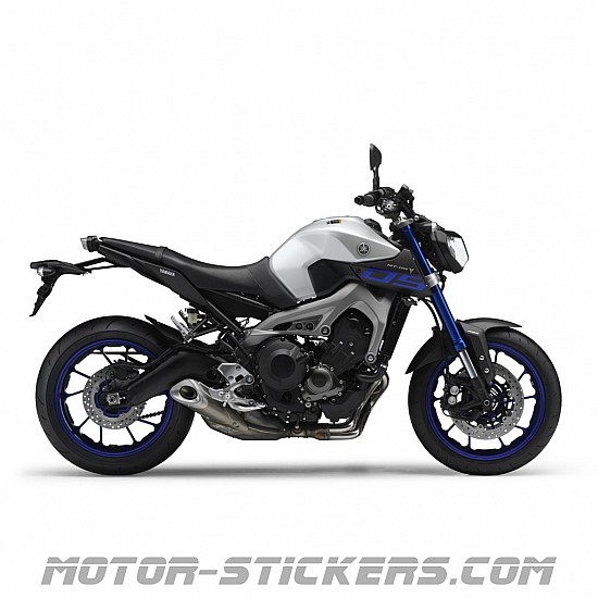Yamaha MT-09 2016 decals